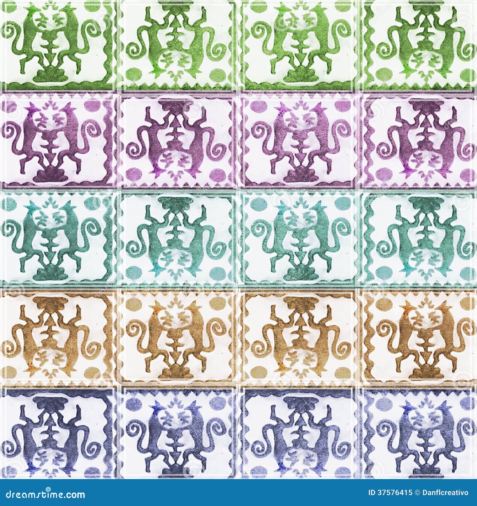 Primitive Symbols Pattern stock image. Image of tribal - 37576415