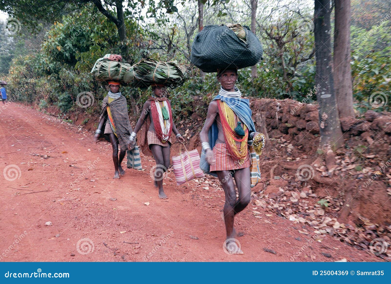 Primitive Tribe editorial stock image. Image of bonda - 25004369