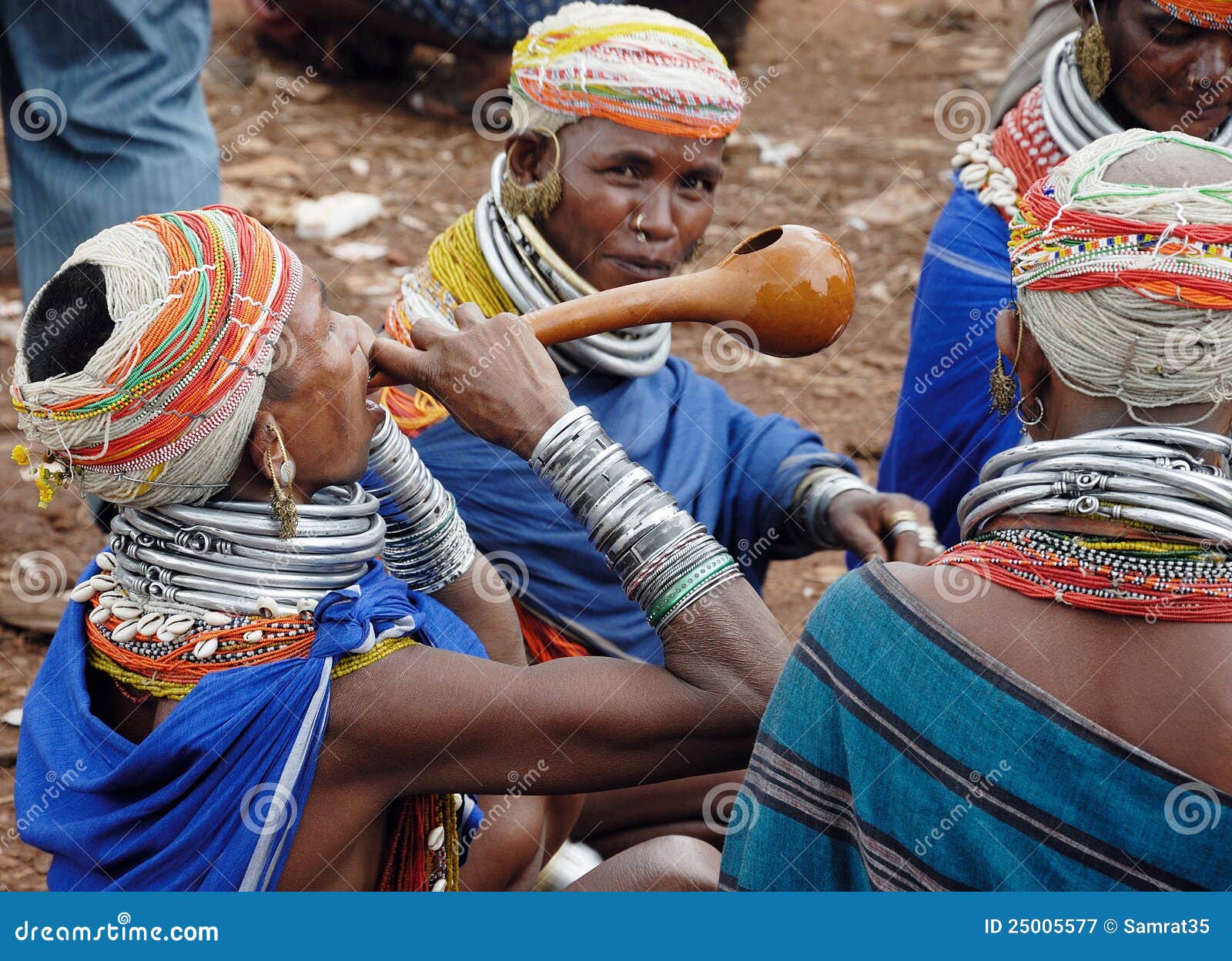 Primitive Tribe editorial photography. Image of female - 25005577