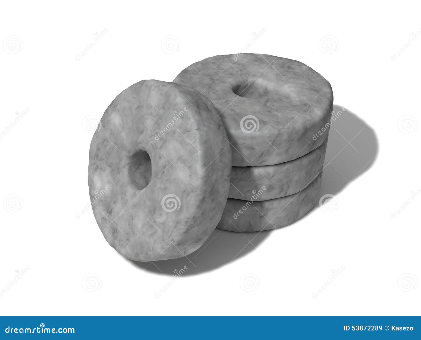 Primitive wheel stones stock illustration. Illustration of power - 53872289