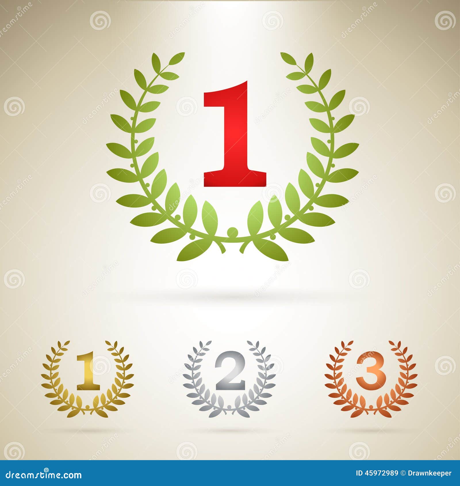 Primo emblema del posto illustrazione vettoriale. Illustrazione di ...