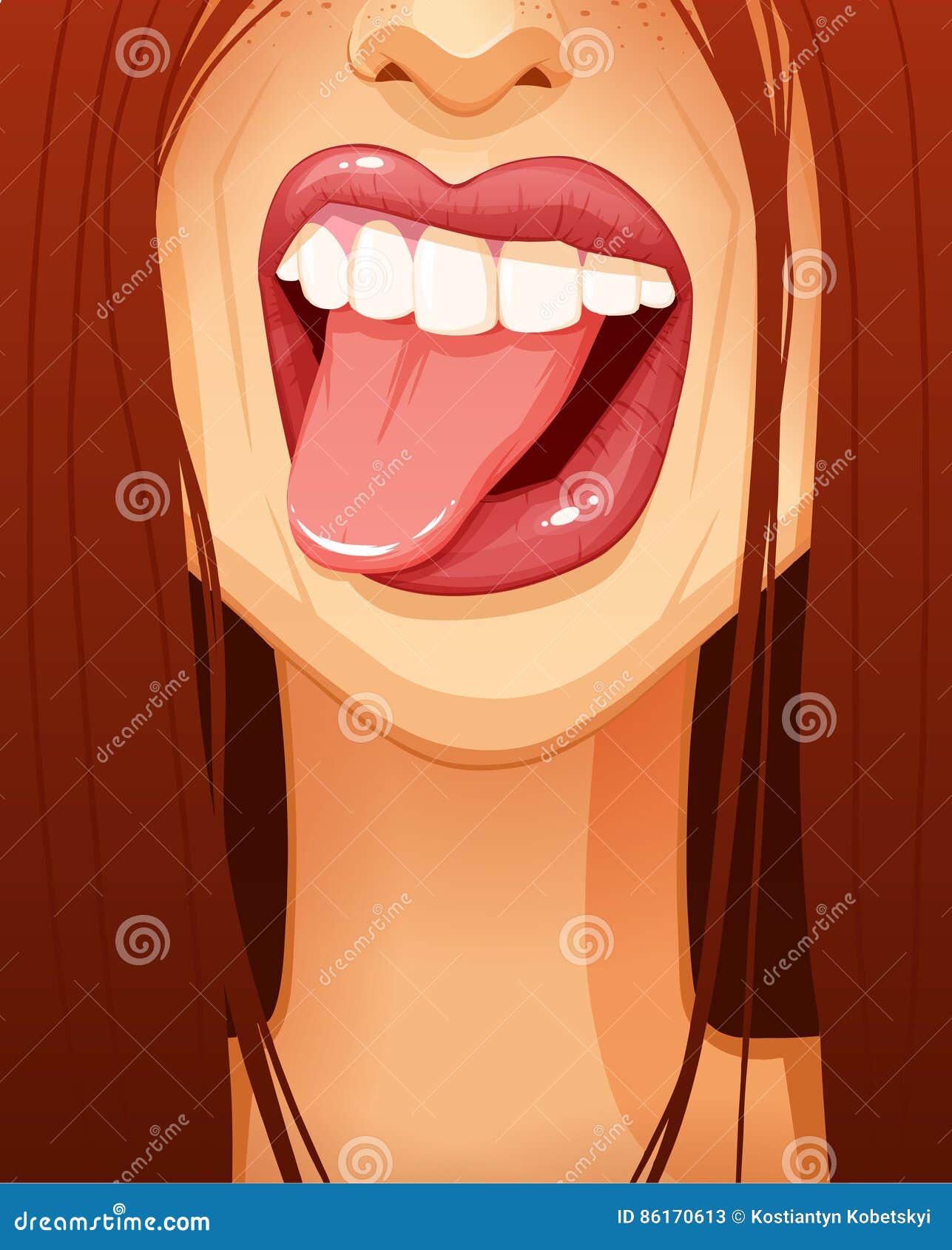 Primo Piano Della Bocca Sexy Del ` S Della Donna Che Attacca La Sua ... Primo Piano Della Bocca Sexy Del ` S Della Donna Che Attacca La Sua ...