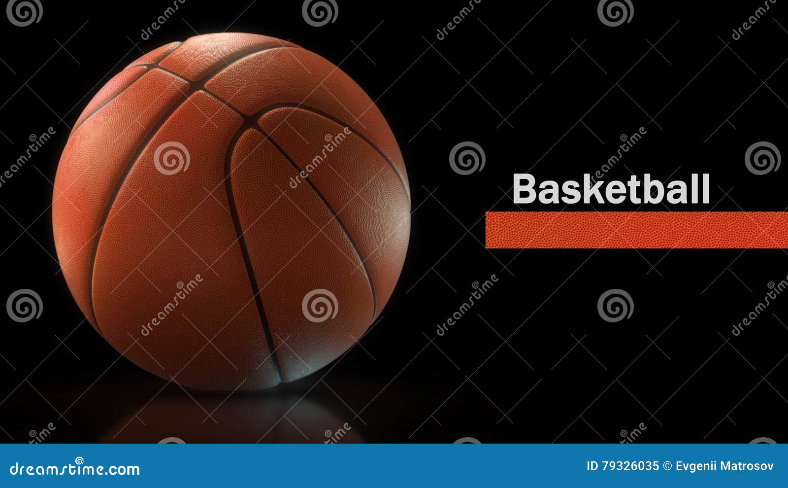 Primo Piano Della Palla Di Pallacanestro Immagine Stock - Immagine di ...