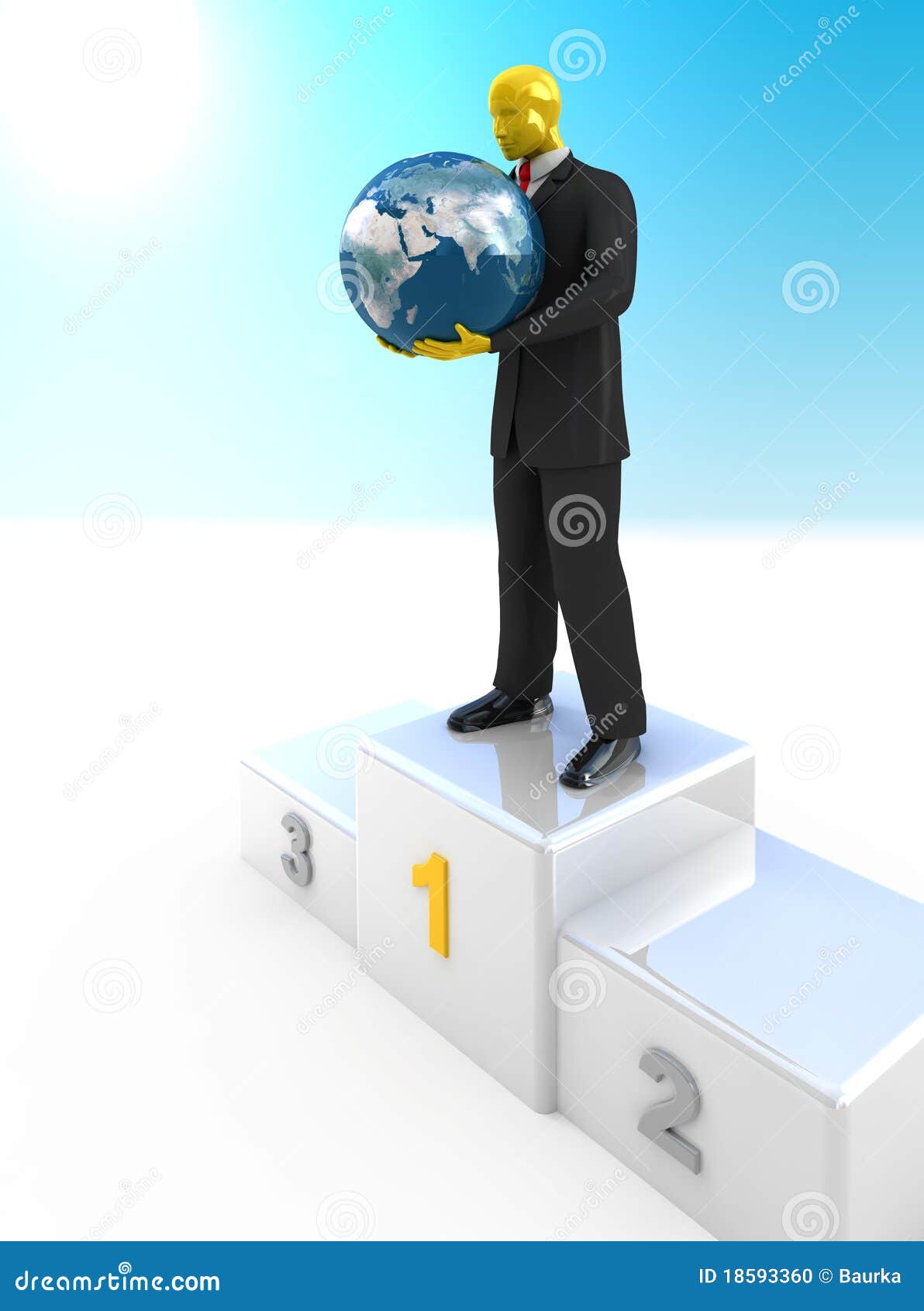 Primo posto illustrazione di stock. Illustrazione di pianeta - 18593360