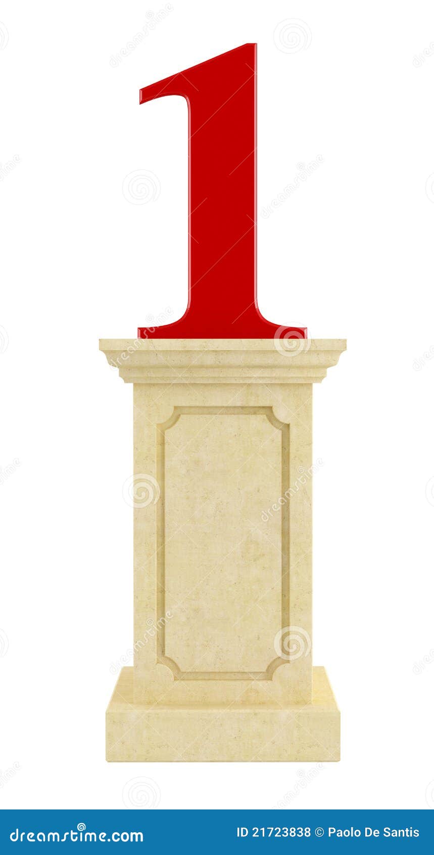 Primo posto illustrazione di stock. Illustrazione di pietra - 21723838