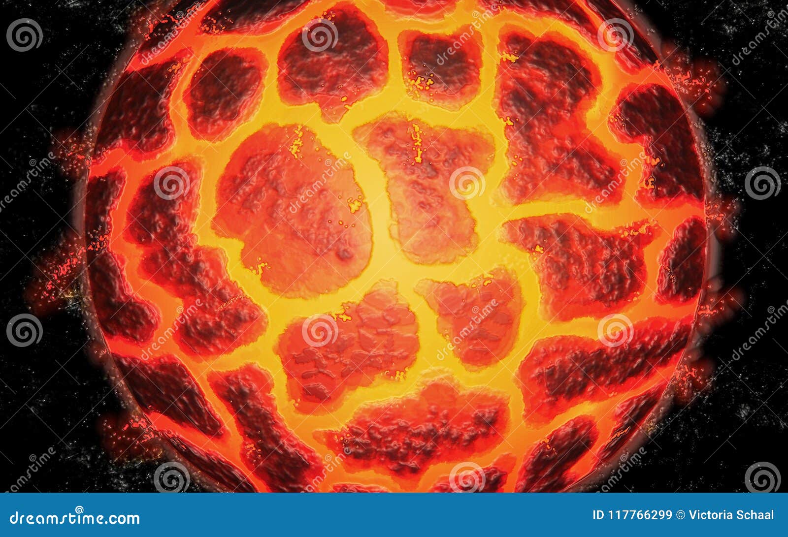 Primordial Birth Of A New World. Stock Photography | CartoonDealer.com ...