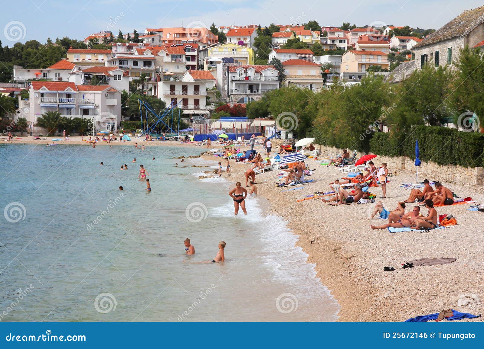 Primosten, Croatia editorial photo. Image of landscape - 25672146