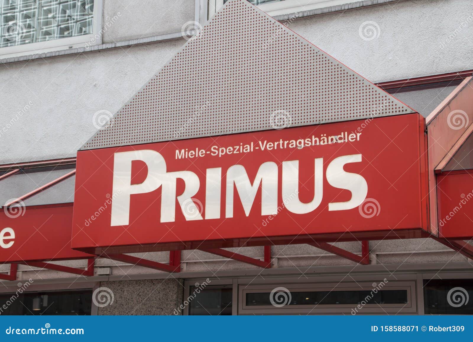 Primus Sign on the Miele Primus Store Editorial Photo - Image of store ...