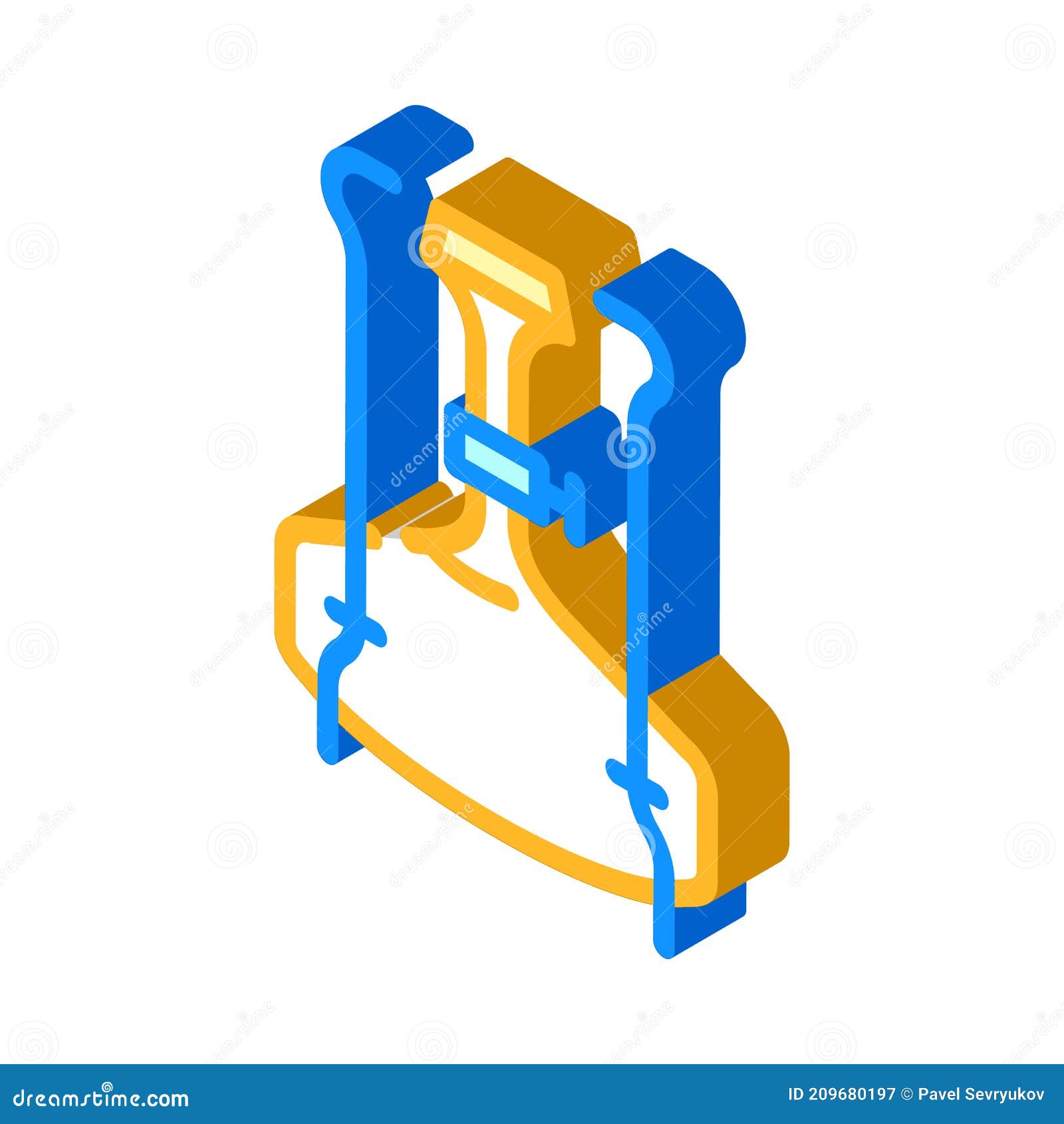 Primus Tool Isometric Icon Vector Illustration Color Stock Vector ...