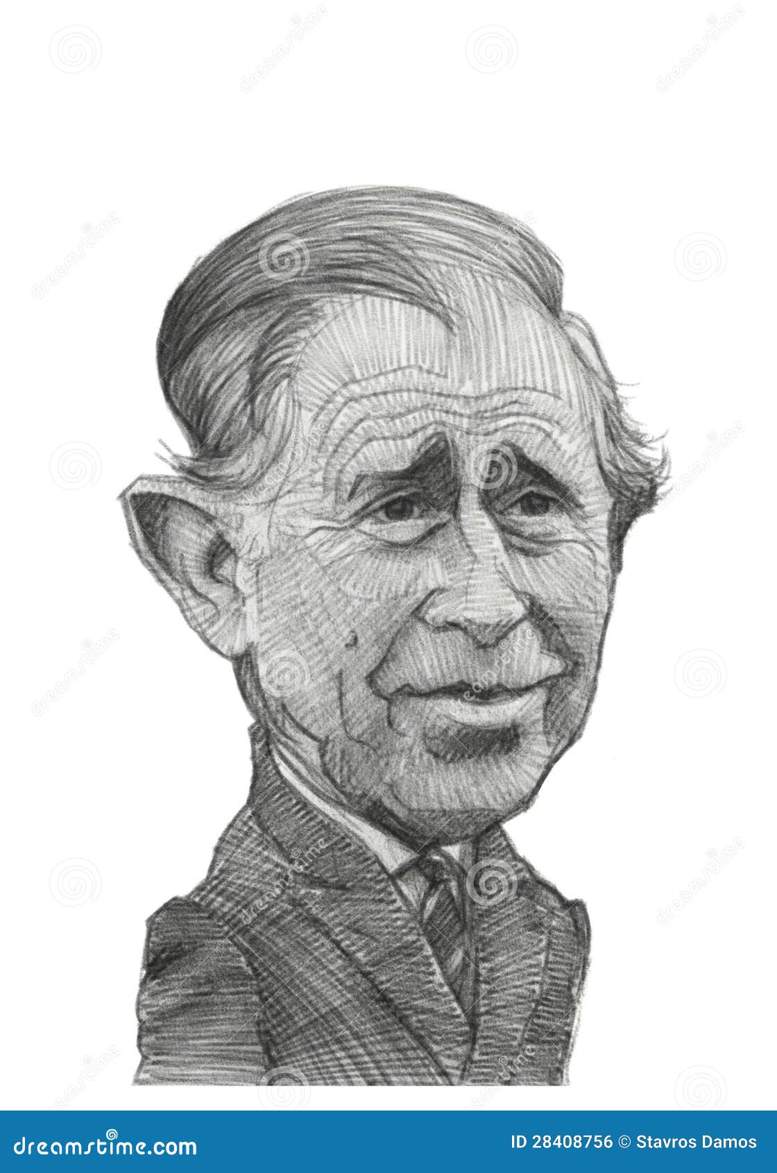 Prince Charles Caricature Sketch Editorial Photo - Illustration of ...
