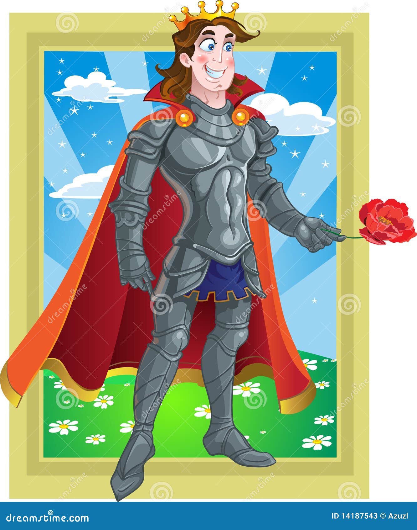 Prince Charming stock vector. Illustration of good, classical - 14187543