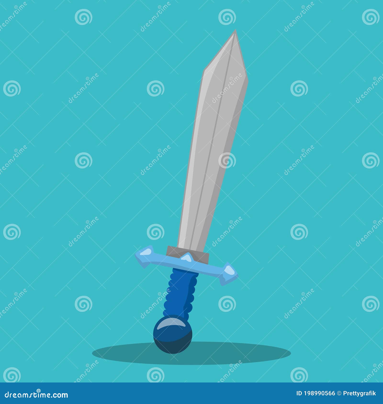 Prince charming sword 05 stock vector. Illustration of cartoon - 198990566