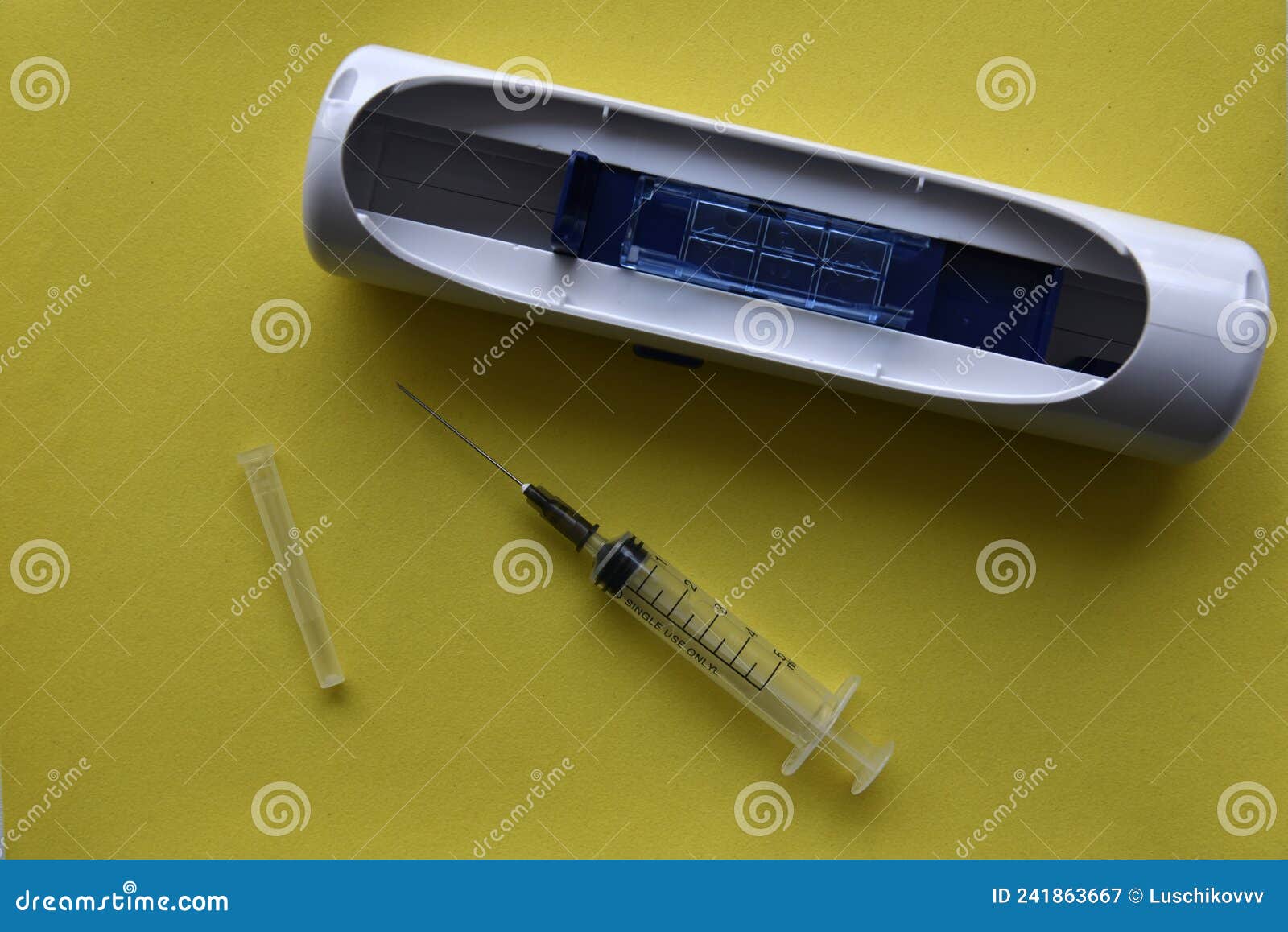 The Prince Device is a Self-injection Gun Stock Image - Image of ...