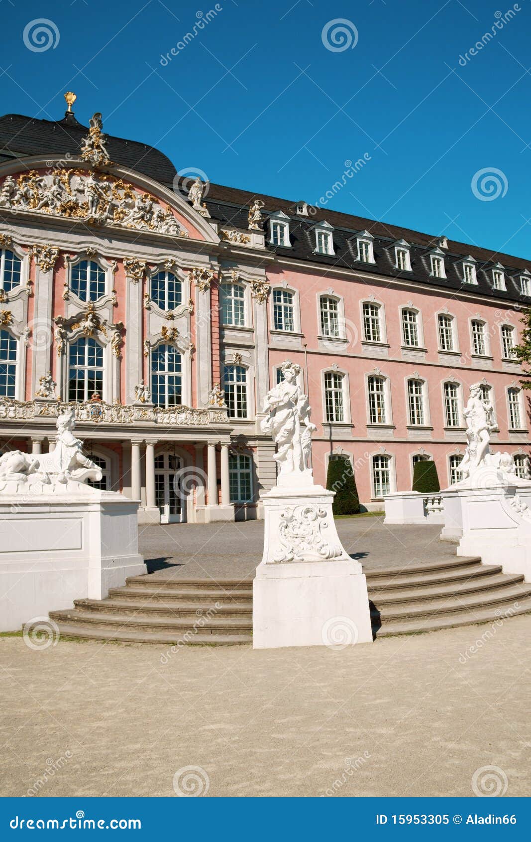 Prince-electors Palace in Trier Stock Image - Image of germany ...