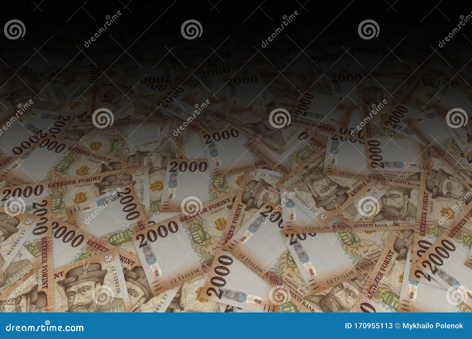 Prince Gabor Bethlen Portrait From Hungary 2000 Forints 2017 Banknote ...