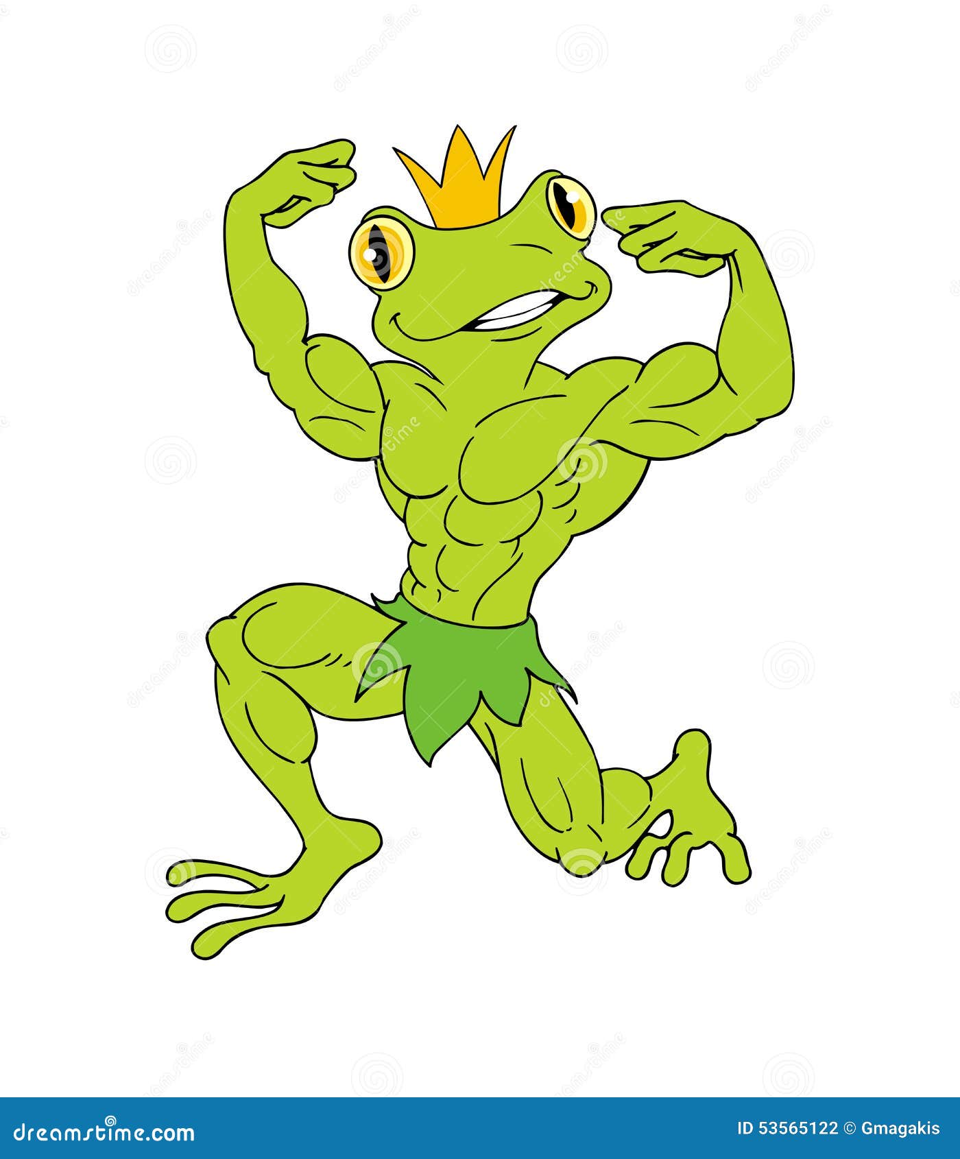 Prince ugly stock illustration. Illustration of frog - 53565122