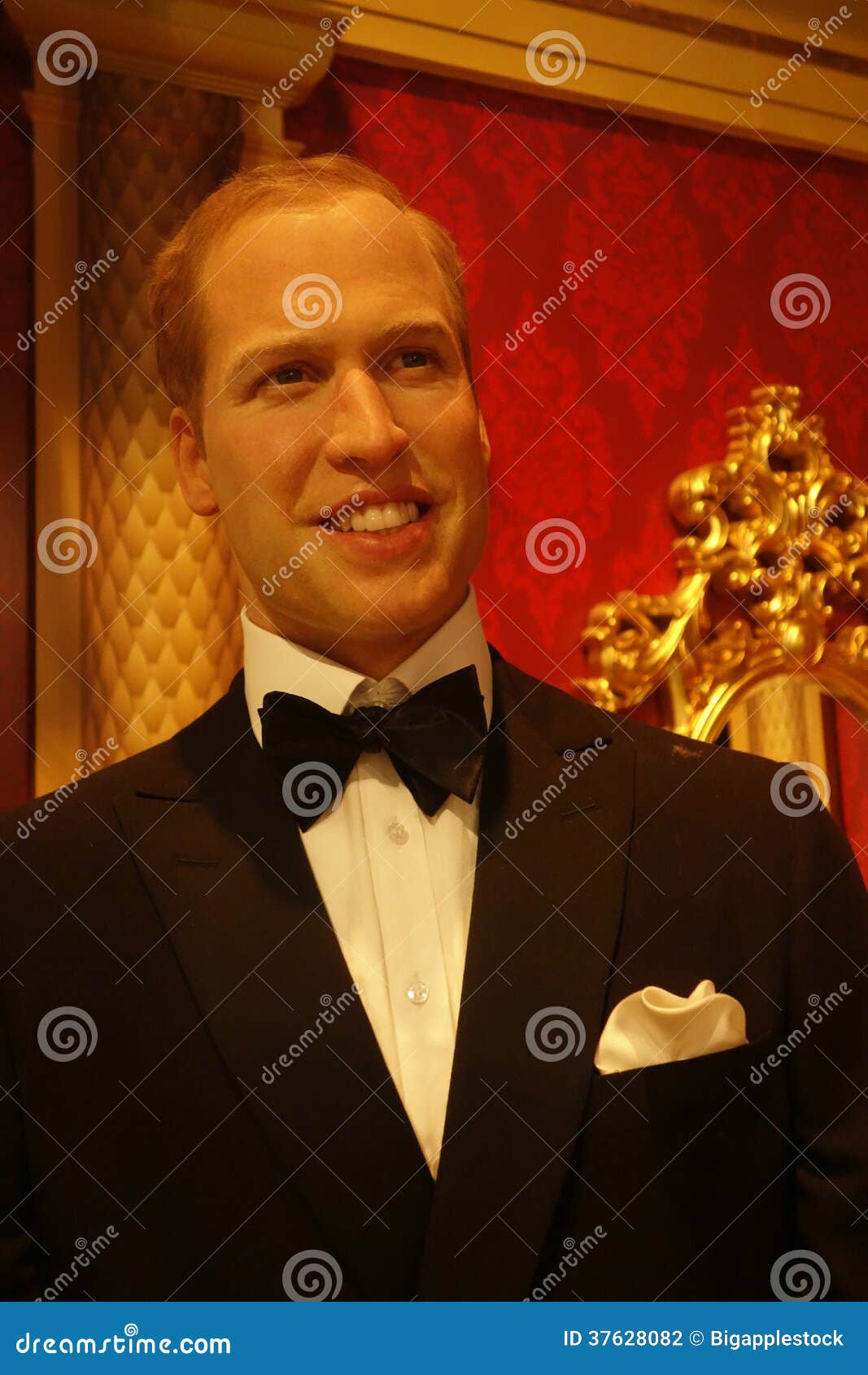 Prince William Wax Figure editorial photography. Image of kingdom ...