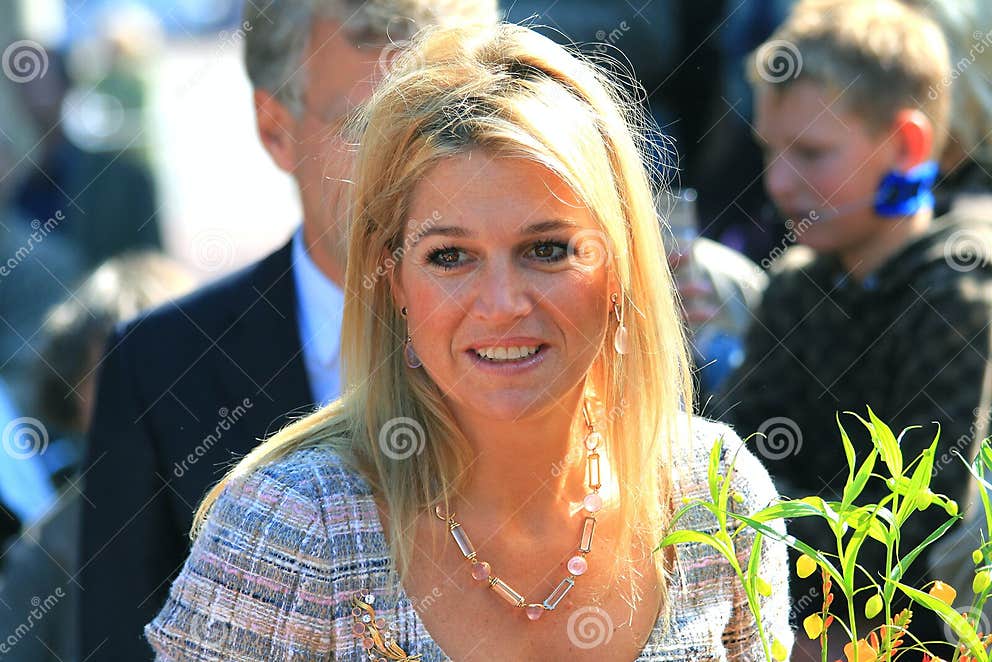 Princes Maxima Zorreguieta editorial stock photo. Image of female - 9177383