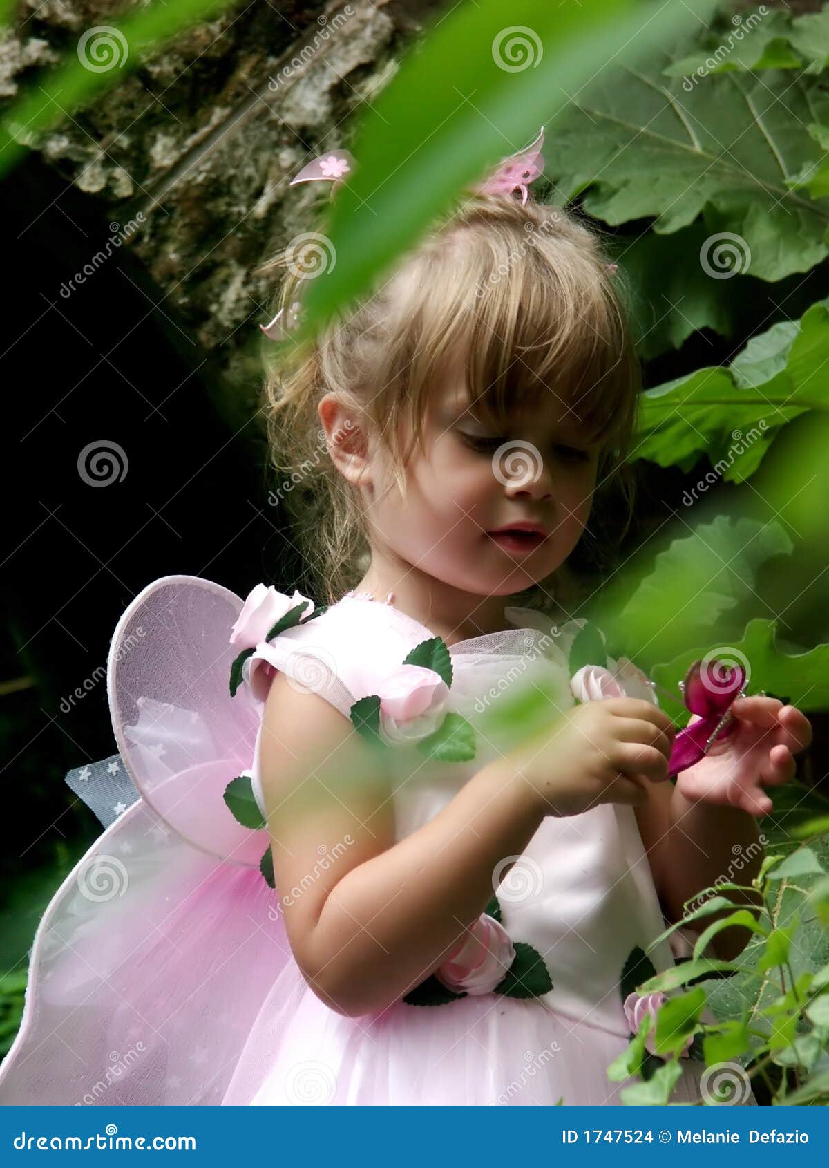 Princess stock photo. Image of playing, leaves, fairy - 1747524