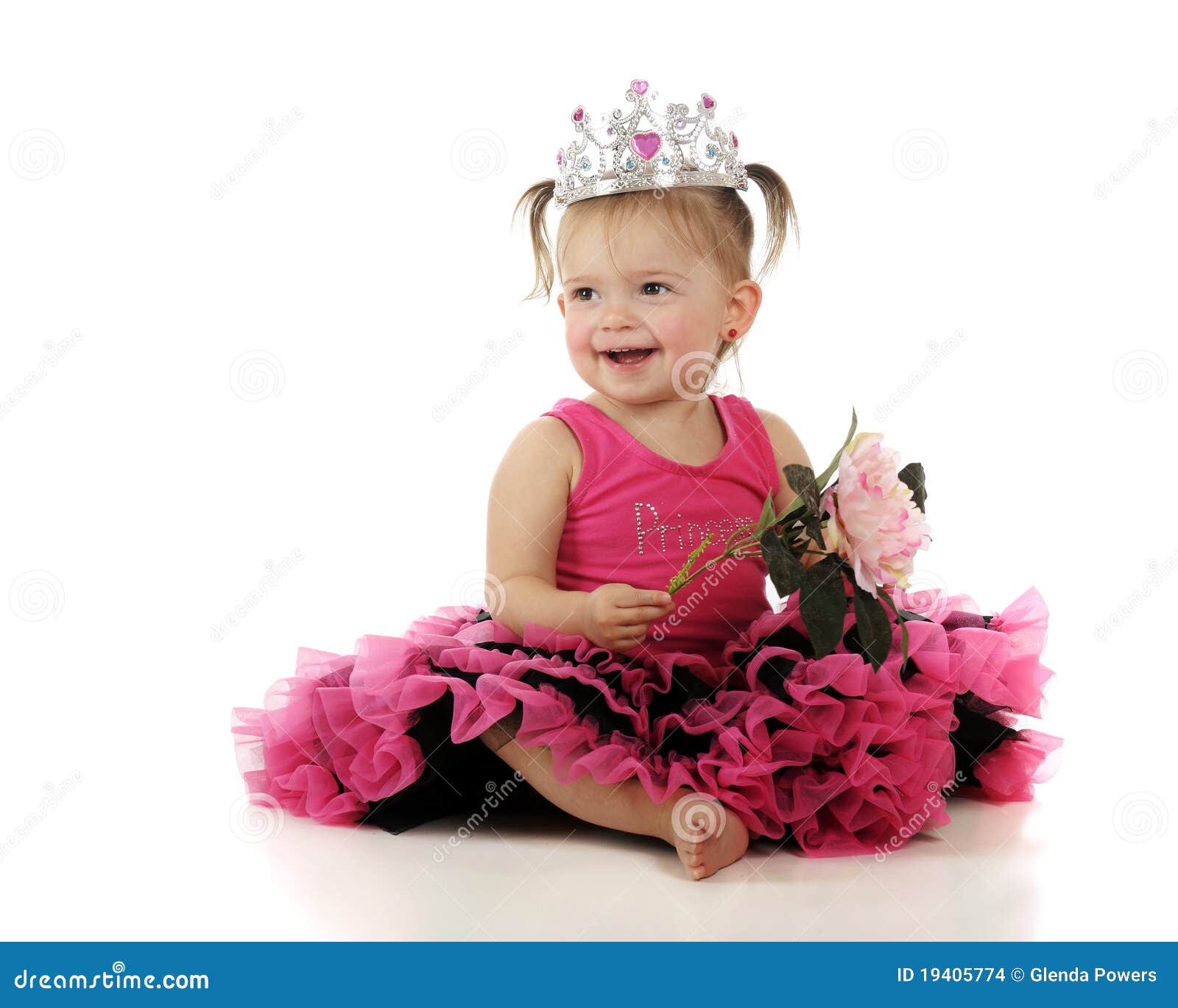 Princess Baby stock photo. Image of smile, princess, person - 19405774