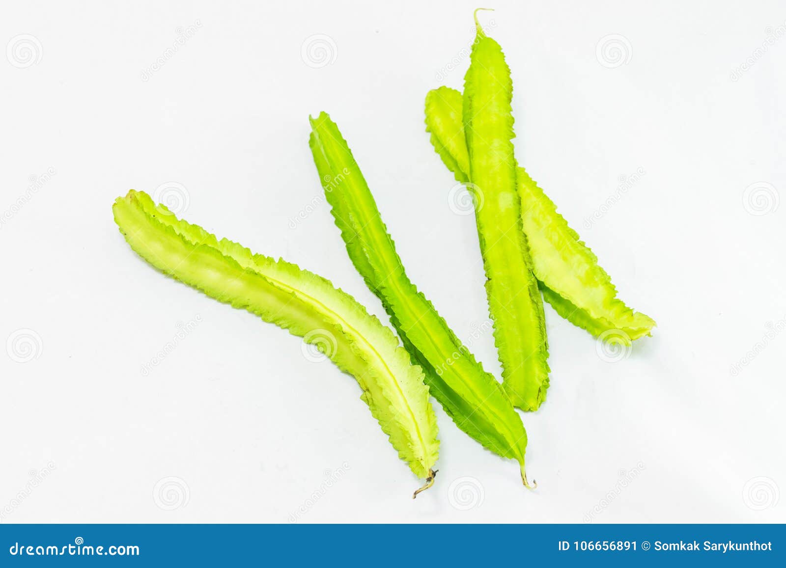 Princess Bean, Winged Bean Or Goa Bean Psophocarpus Tetragonolobus ...