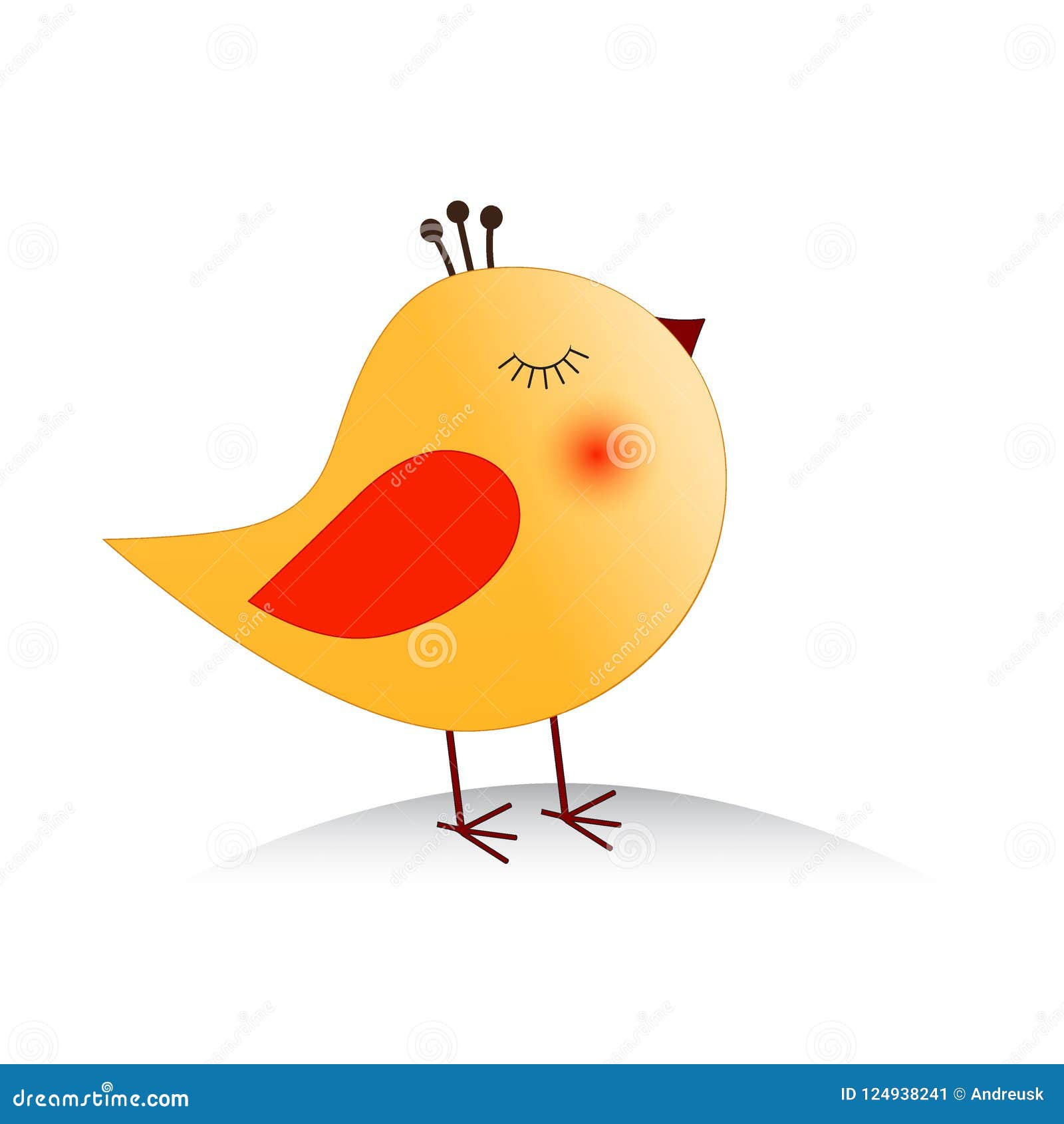 Princess bird vector stock vector. Illustration of crown - 124938241