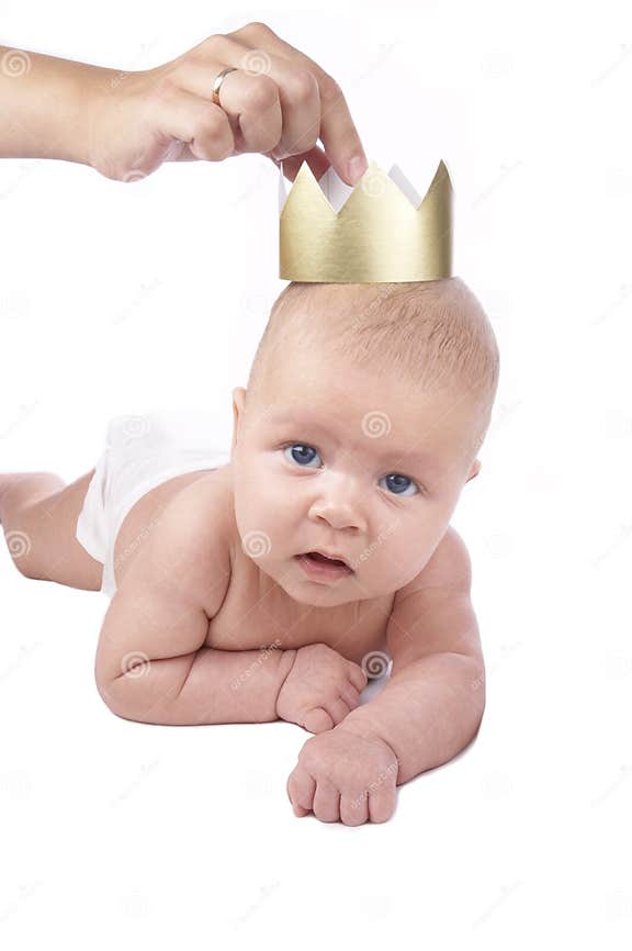 Princess born stock photo. Image of queen, born, crown - 10271046
