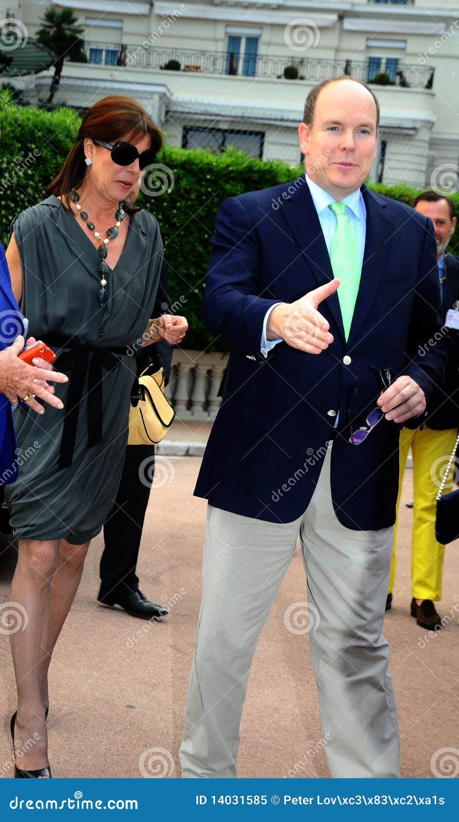 Princess Caroline of Hanover and Prince Albert II Editorial Image ...