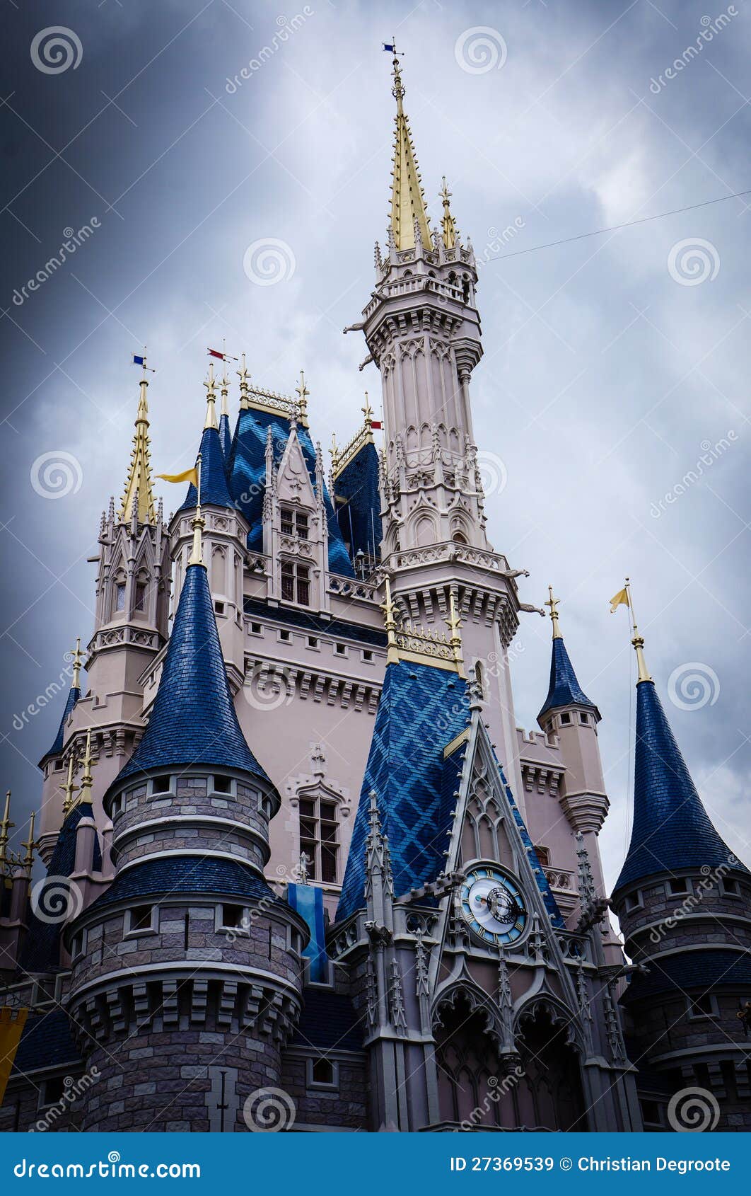 Princess castle editorial stock image. Image of stormy - 27369539