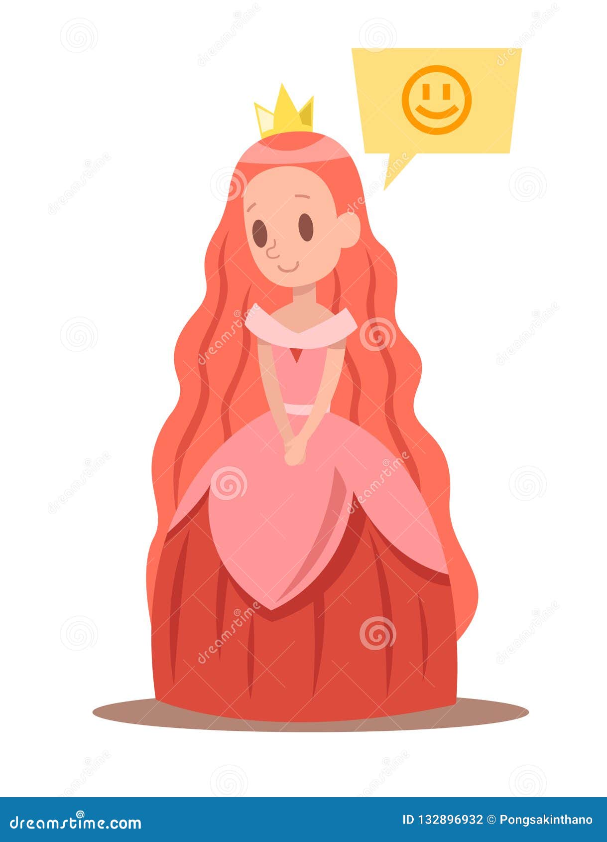 Princess Character Design 2 Stock Vector - Illustration of elegance ...