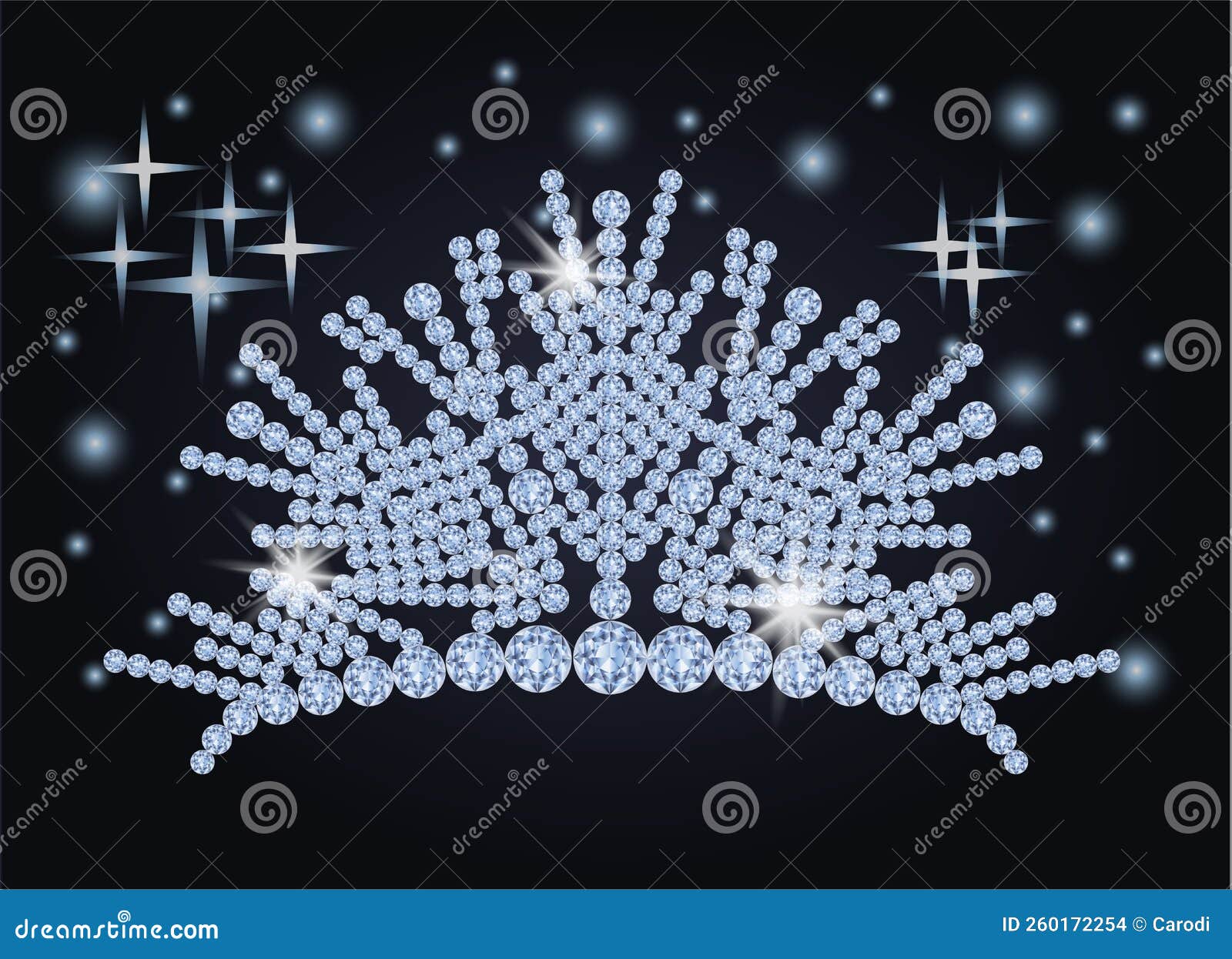 Princess Diamond Crown, Vector Stock Vector - Illustration of gift ...