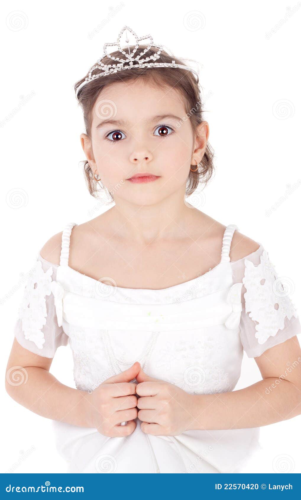 Princess girl stock photo. Image of face, happy, emotional - 22570420
