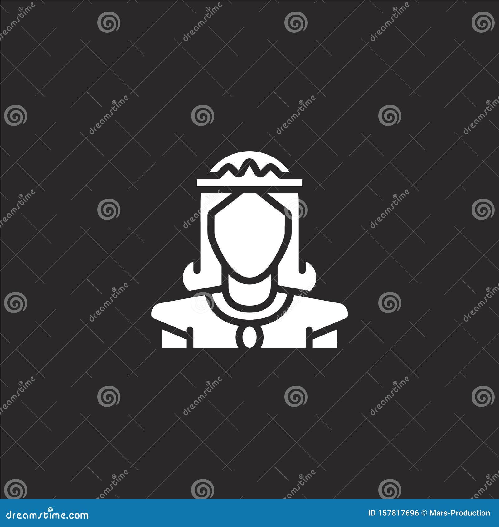 Princess Icon. Filled Princess Icon for Website Design and Mobile, App ...