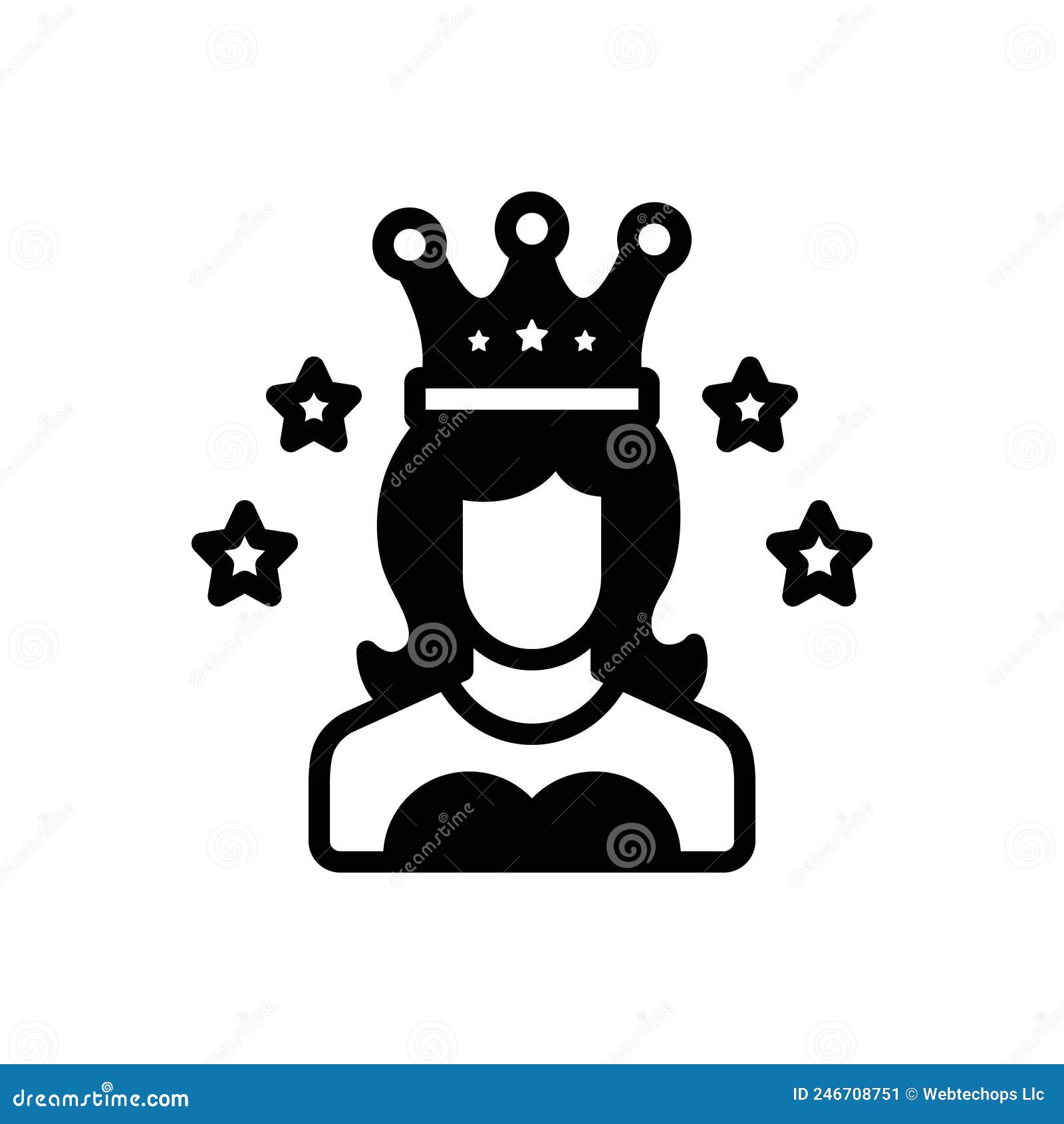 Princess Royalty Rhinestone Queen Emblem 2mm SS6 Pattern Map Logo ...