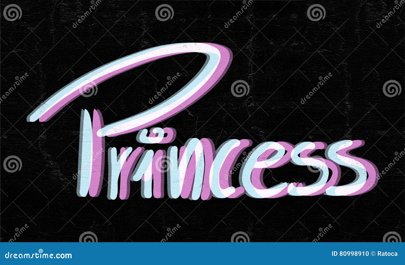 Princess sign stock illustration. Illustration of element - 80998910