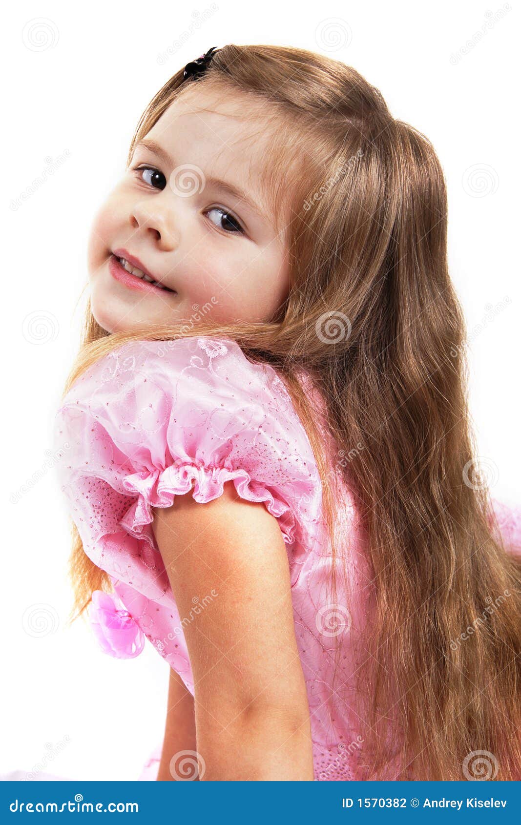 Princess smile stock photo. Image of daughter, face, front - 1570382