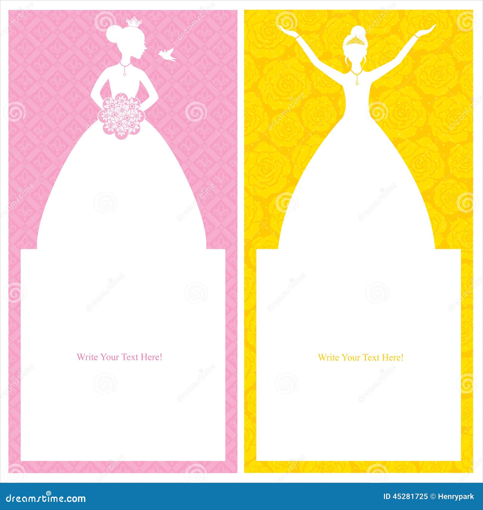 Princess template design stock vector. Illustration of love - 45281725