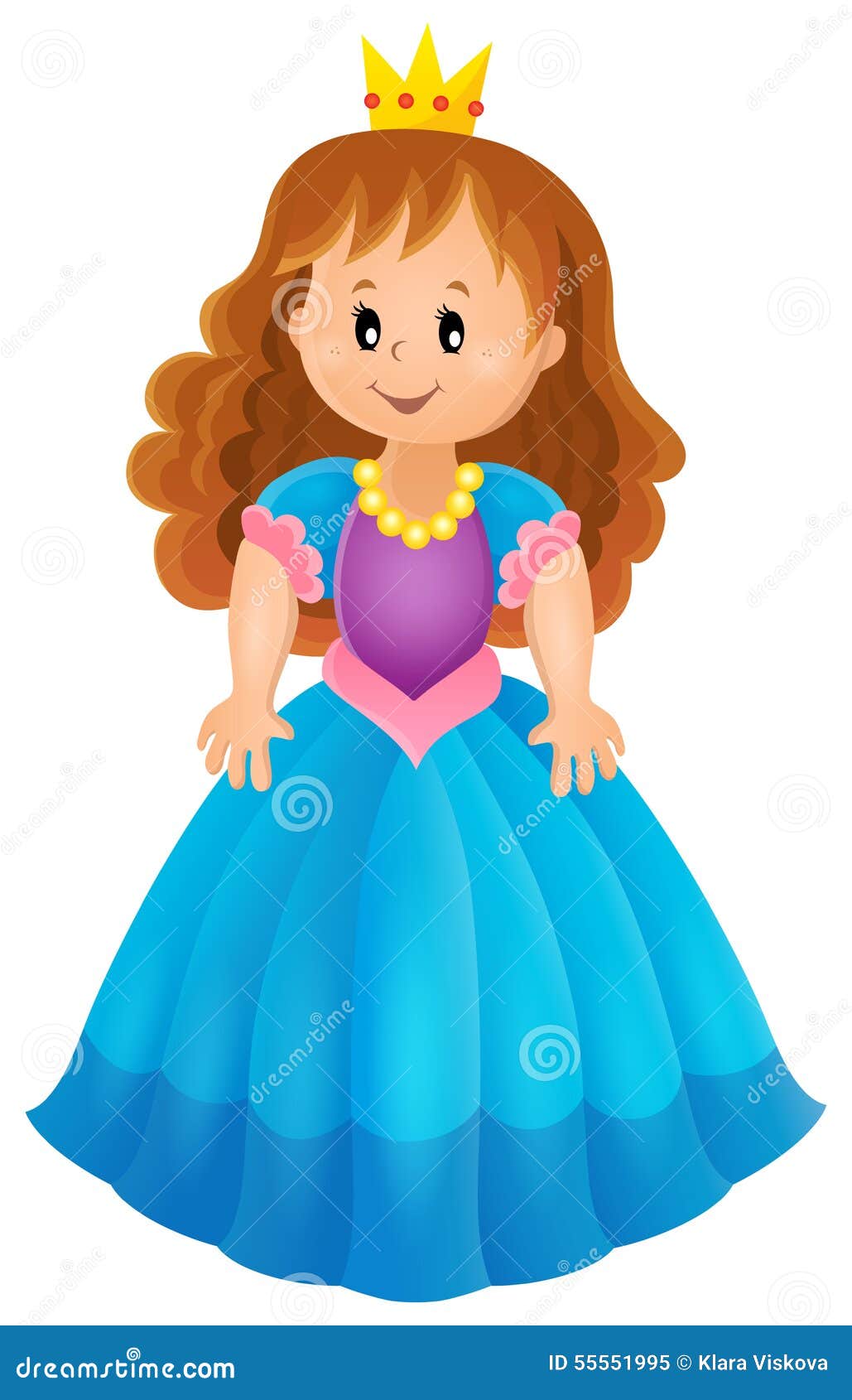 Princess theme image 1 stock vector. Illustration of design - 55551995