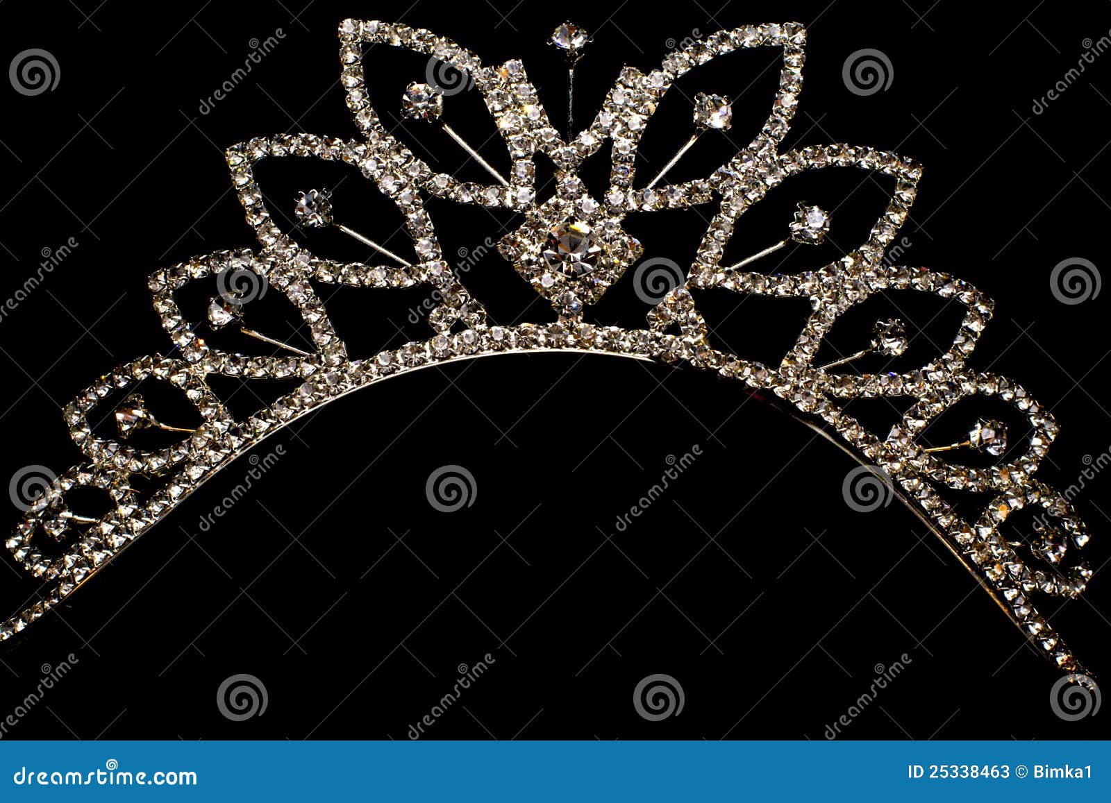 Princess Tiara isolated stock image. Image of isolated - 25338463