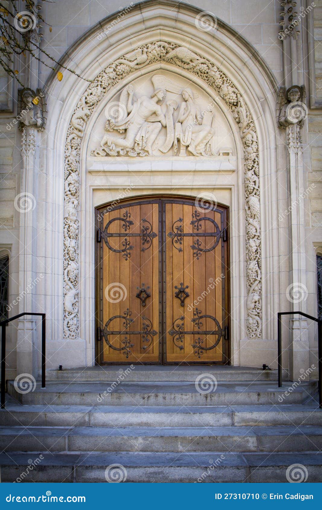 Beautiful Doors at Princeton University Stock Photo - Image of stone ...