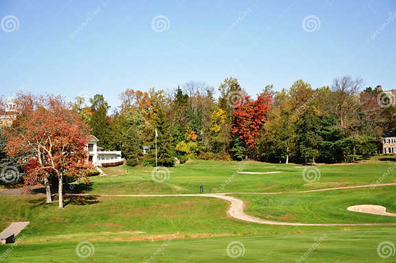 Princeton Golf Course stock image. Image of america, tree - 28474847