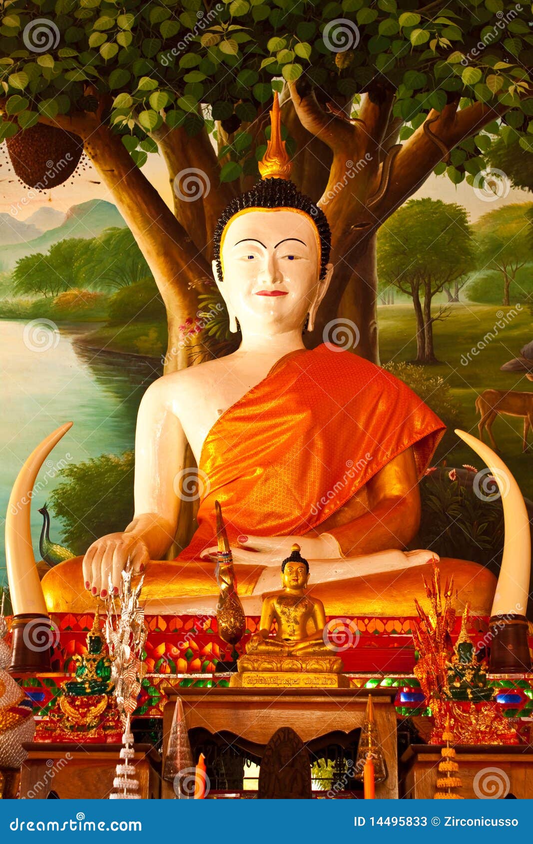 Principle buddha image stock image. Image of religious - 14495833