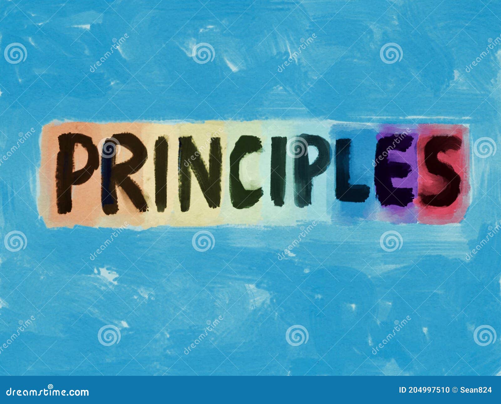 Principles stock photo. Image of texture, word, text - 204997510