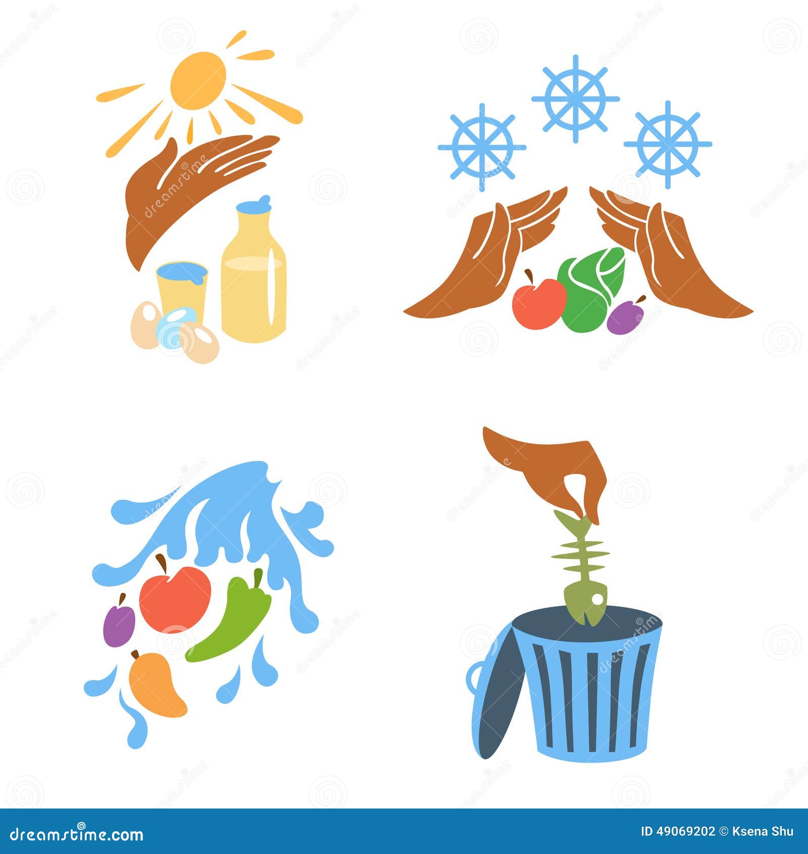 Food Hygiene Linear Icon. Modern Outline Food Hygiene Logo Conce ...