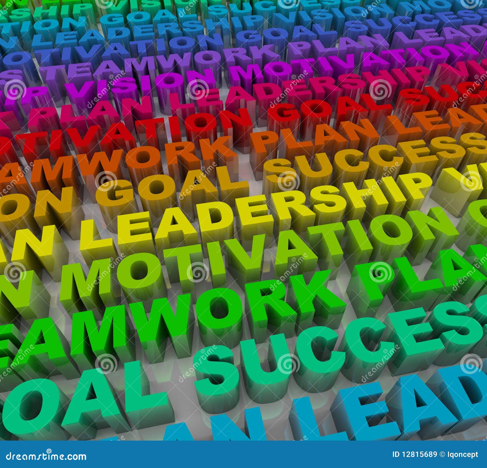 Principles of Success - Colorful Words Stock Illustration ...
