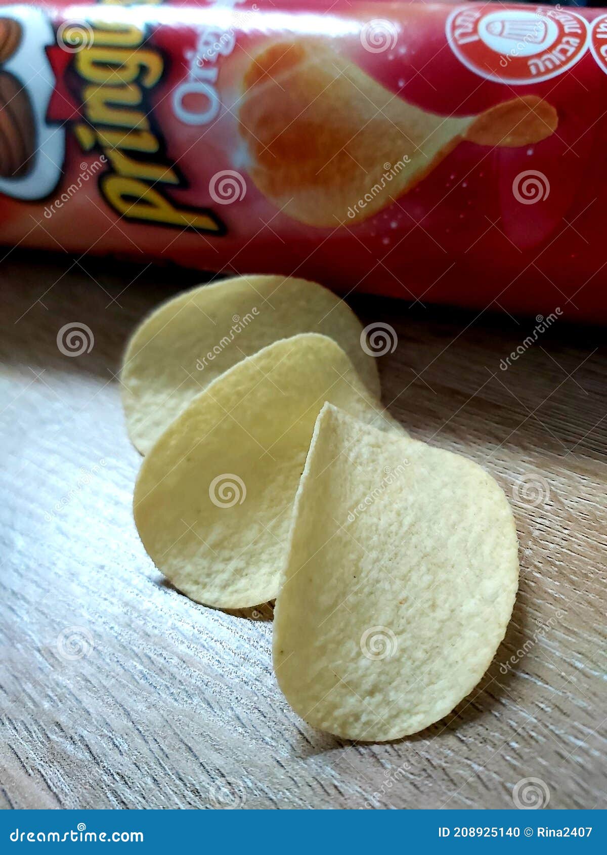 Pringles original snack editorial image. Image of original - 208925140