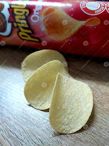 Pringles original snack editorial image. Image of original - 208925140