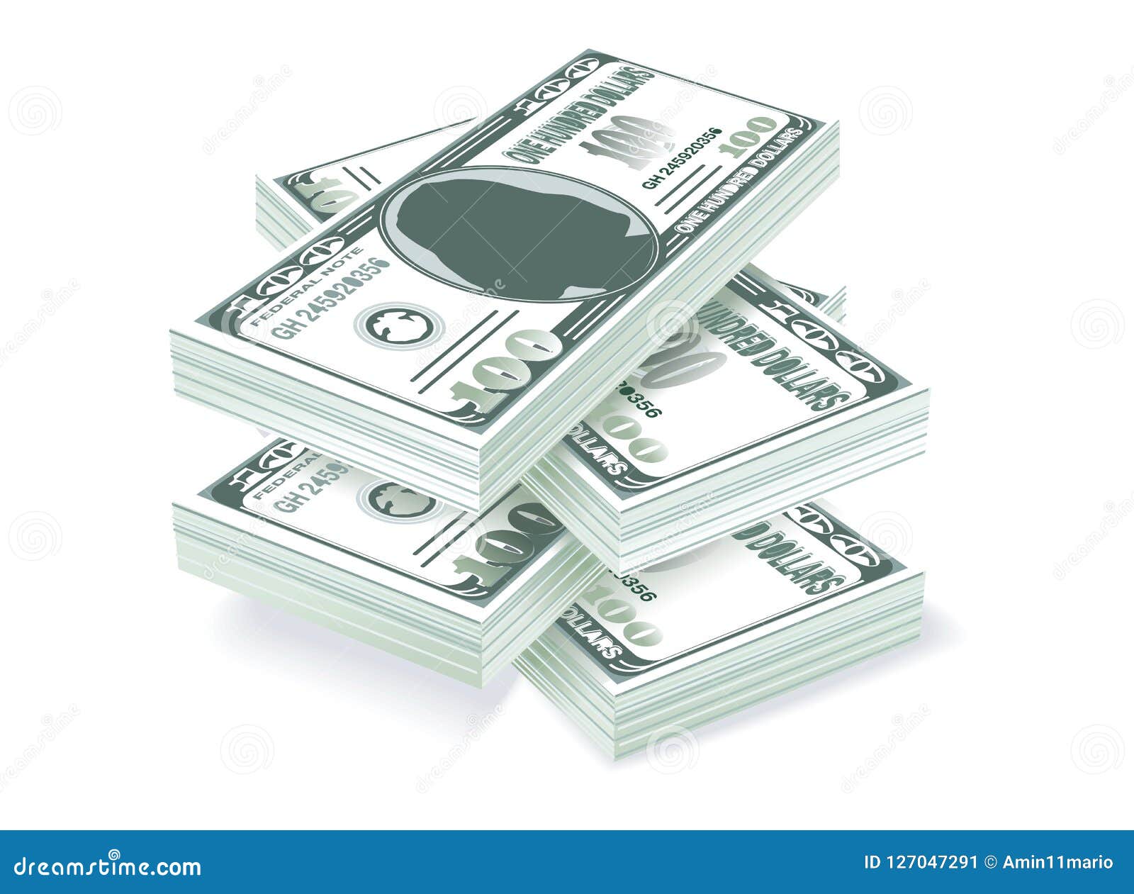 A lot of money stock illustration. Illustration of rich - 127047291