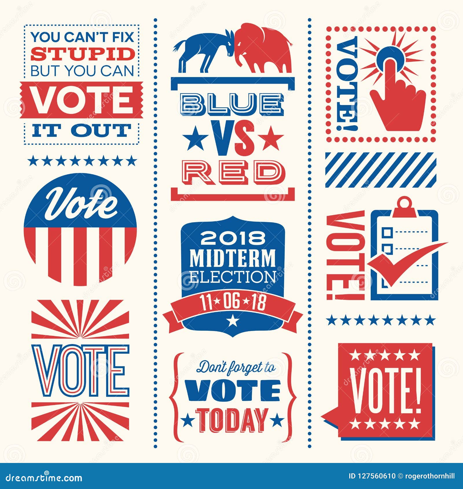 Patriotic Elements and Motivational Messages To Encourage Voting ...