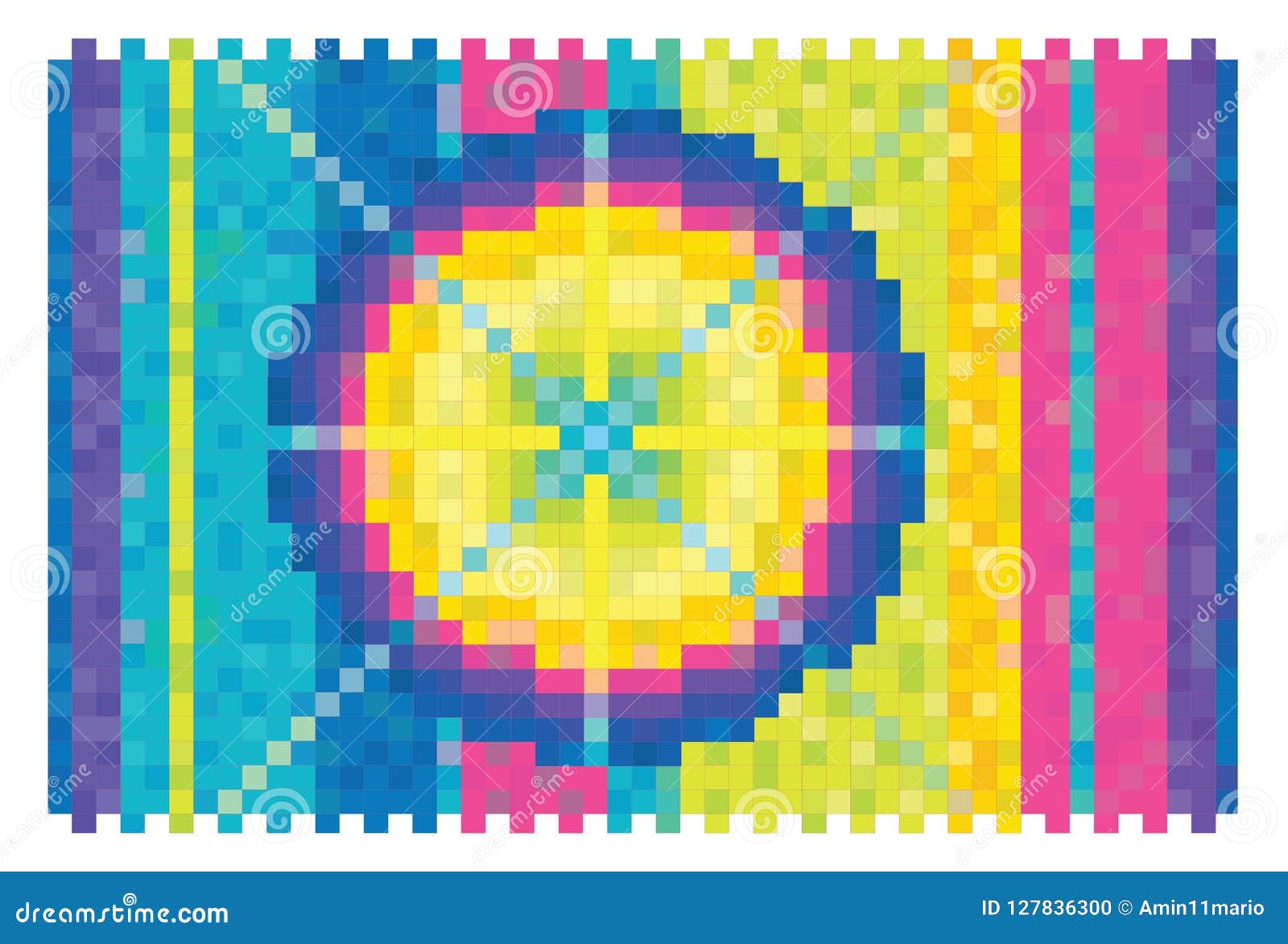 Abstract Vector Color Background Spectrum Cube Box Stock Vector ...